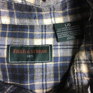 Field & Stream | Shirts | Field Stream Flannel Shirt L | Poshmark
